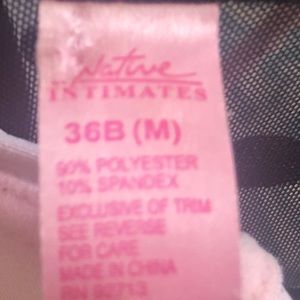 Native Intimates | Intimates & Sleepwear | Used Lingerie Size 36b ...